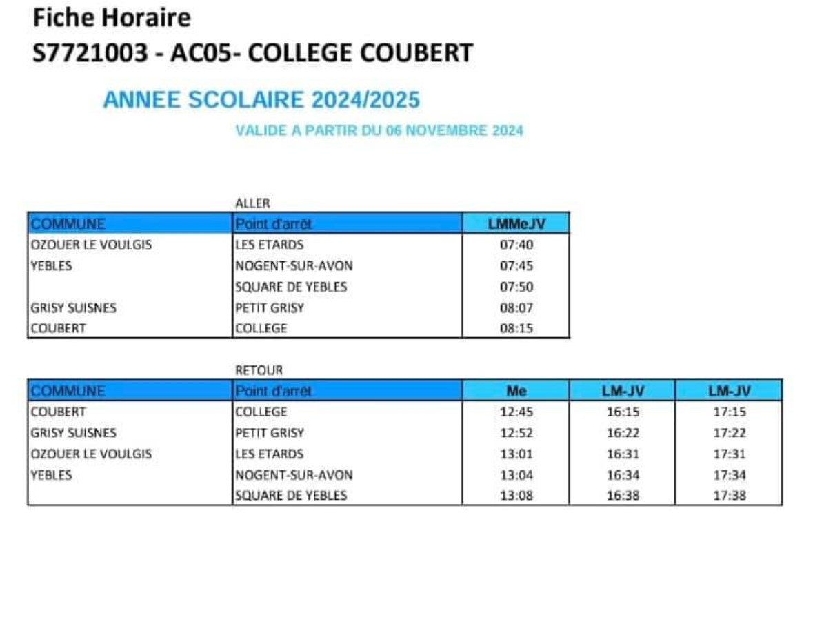Collège Marie-Amélie LE FUR - Commune de Coubert